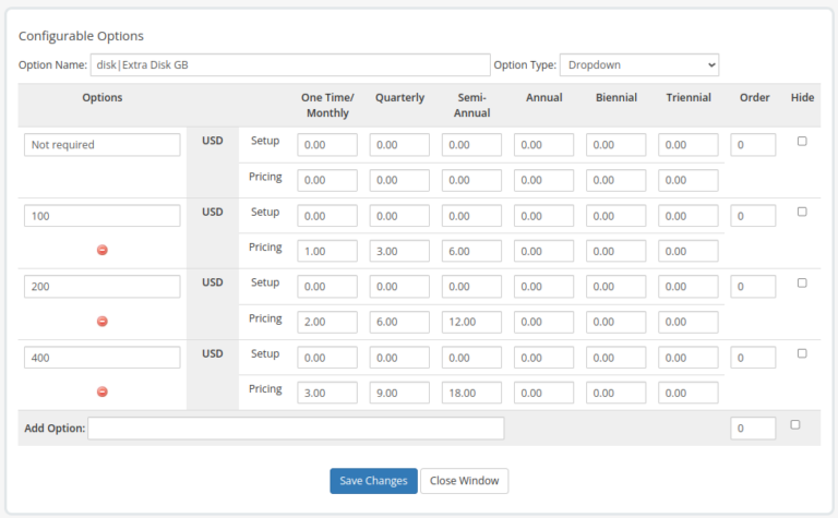 13,A- Extra Configurations in WHMCS - AutoVM Docs